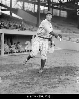 Bullet Joe Bush, New York AL (baseball Stock Photo - Alamy