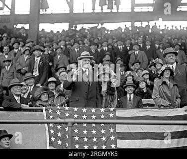 A historical image of the opening game of the 1924 Coolidge sporting ...