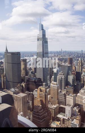 One Vanderbilt building Summit viewed from the Top of the Rock ...