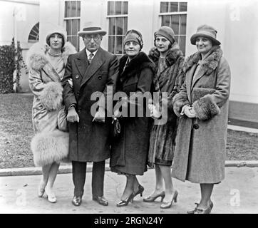 Louis B. Mayer, head of Metro-Goldwyn Mayer Studios, is shown with ...