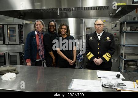 Admiral Rachel L. Levine poses in her office shortly before her final ...