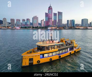 Shandong, China - July 2 2019: In recent days, rongcheng city, shandong ...
