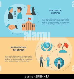 Diplomatic negotiations and cooperation poster template. Diplomacy and ...