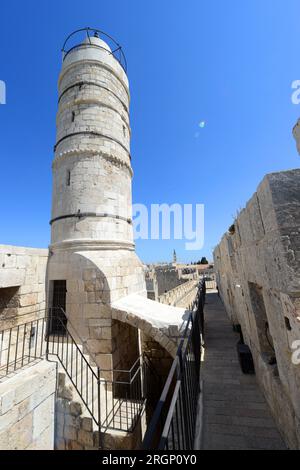 David Fortress and Museum, Jerusalem Stock Photo - Alamy