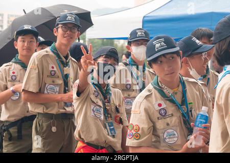Closing ceremony of the 2023 World Scout Jamboree, Aug 11, 2023 : A ...