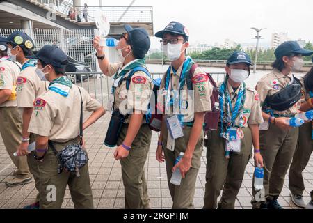 Closing ceremony of the 2023 World Scout Jamboree, Aug 11, 2023 : A ...