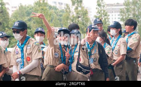 Closing ceremony of the 2023 World Scout Jamboree, Aug 11, 2023 : A ...