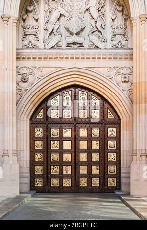 Sovereign's Entrance Gate, used by the Monarch when entering the Palace ...
