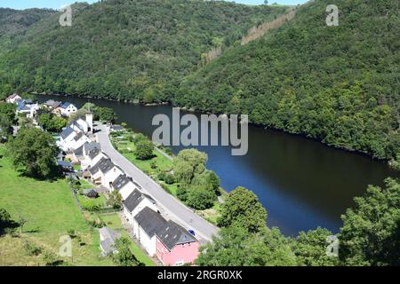 idyllic valley village Bivels in Luxembourg Stock Photo - Alamy
