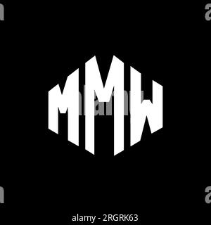 MMW, MMW logo, MMW letter, MMW polygon, MMW hexagon, MMW cube, MMW ...