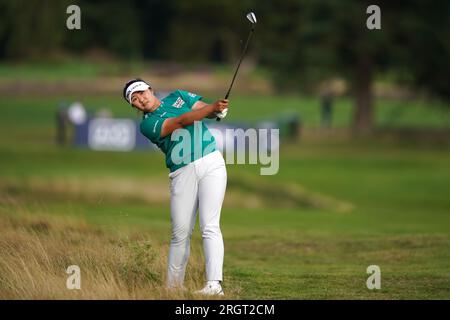 Hae Ran Ryu of South Korea on the 18th fairway during day two of the ...