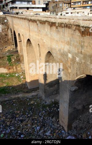 Millet Bridge, located in Sanliurfa, Turkey, was built in 1903 Stock ...