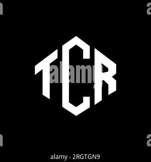 TCR logo. TCR letter. TCR letter logo design. Initials TCR logo linked ...