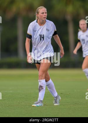 August 11, 2023 - Orlando, FL, U.S: Seminoles goalkeeper Adelyn Todd ...