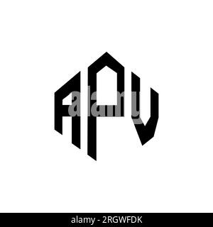 APV logo. APV letter. APV letter logo design. Initials APV logo linked ...