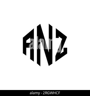ANN letter logo design with polygon shape. ANN polygon and cube shape ...