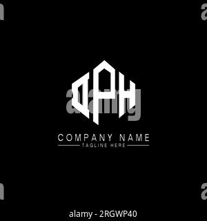 DPH, DPH logo, DPH letter, DPH polygon, DPH hexagon, DPH cube, DPH ...