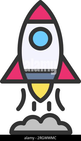 Rocket Icon image. Suitable for mobile application Stock Vector Image ...
