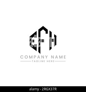 EFH, EFH logo, EFH letter, EFH polygon, EFH hexagon, EFH cube, EFH ...