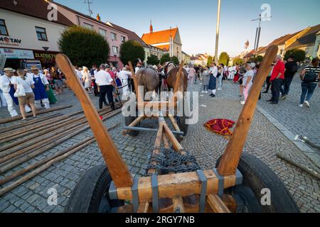 Slovacko (Moravian Slovakia) Year 2023, traditional ethnographic folk ...