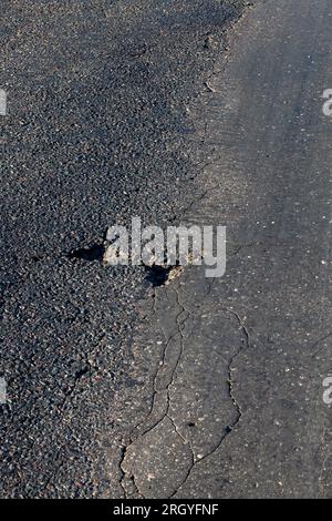 poor quality of the highway on which holes and potholes have formed, an ...