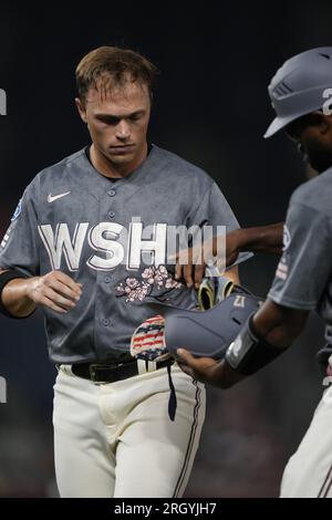 Washington Nationals' Alex Call in action during a baseball game ...