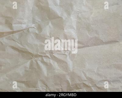 Crumpled paper document. Recycling of paper, cardboard and stationery ...