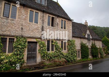 Castle Combe village in Cotswolds England UK Stock Photo - Alamy