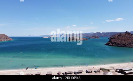PHOTOGRAPHY WITH DRONE ON THE BEACH OF SANTISPAC BAJA CALIFORNIA SUR ...