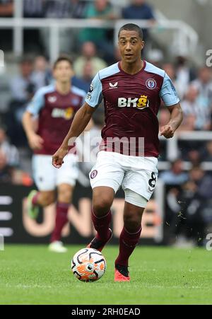 NEWCASTLE UPON TYNE, UK. Youri Tielemans of Leicester City during the ...