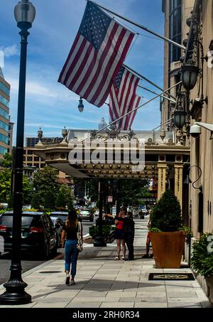The Mayflower Hotel in downtown Washington DC Stock Photo - Alamy