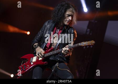 LONDON, ENGLAND: The Hollywood Vampires perform at the O2 Arena ...