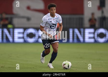Tiago Santos of LOSC during the Ligue 1 McDonald's match between Paris ...