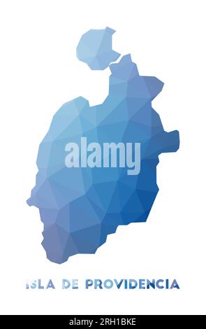 Network map of Isla de Providencia. Island digital connections map ...