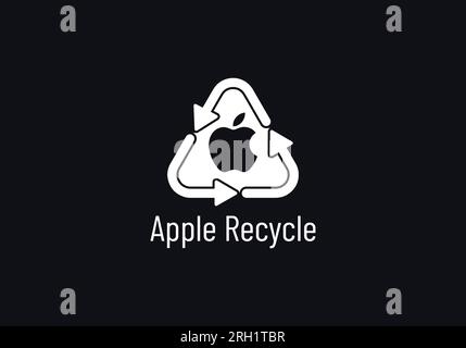 Recycle bin sign icon. Symbol. Set of colored buttons. Vector ...