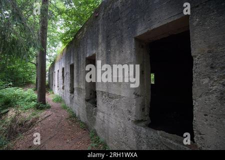 Single-storey concrete building, called Kasyno, on-the-ground part of ...