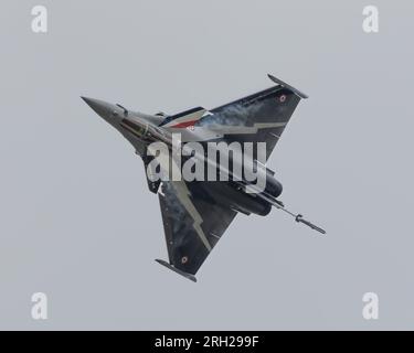 The Dassault Rafale C jet fighter solo display at RIAT 2023 Stock Photo ...