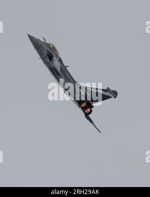 The Dassault Rafale C jet fighter solo display at RIAT 2023 Stock Photo ...