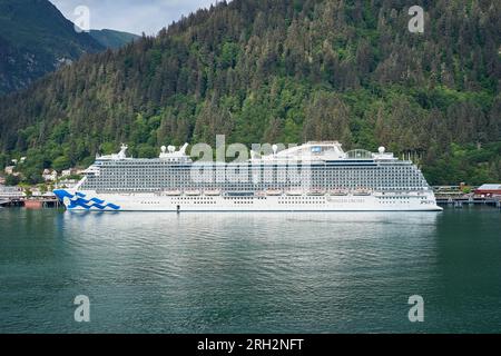The Princess Discovery Cruise Ship Stock Photo - Alamy