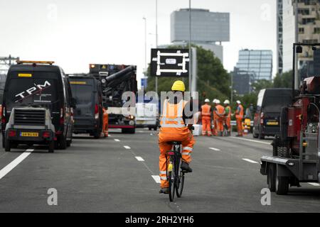 a10 Traffic in a tunnel on amsterdam ring road ANP /HOLLANDSE HOOGTE ...