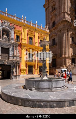 Malaga, Spain, Crowd of People, Tourists, port of Malaga, Scenic Stock ...