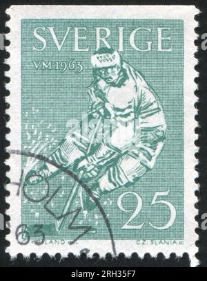 SWEDEN - CIRCA 1963: stamp printed by Sweden, shows Engineering and ...