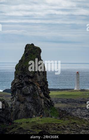 Londrangar in the Snaefellsness Peninsula in Iceland Stock Photo - Alamy