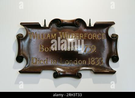 Wilberforce House, birthplace of William, the famous campaigner against ...