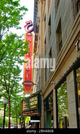 Seattle, Washington, USA. 5th May, 2024. Seattle Sounders mascot SAMMY ...