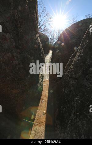 Elephant Rocks outside of Saint Louis, Missouri Stock Photo - Alamy