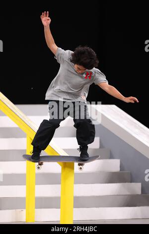 Tokyo, Japan. 12th Aug, 2023. Daiki Ikeda (JPN) Skateboarding : 2023 ...