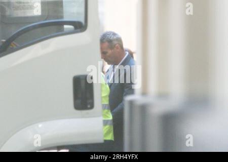 MELBOURNE, AUSTRALIA - Aug 14, 2021: A new drive through covid-19 ...