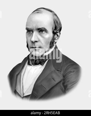 JOHN SNOW (1813-1858) English physician's published map showing the ...