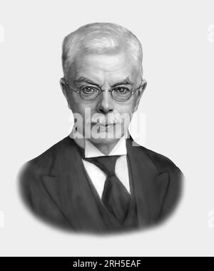 Pieter Zeeman 1865-1943 Dutch Physicist Stock Photo - Alamy